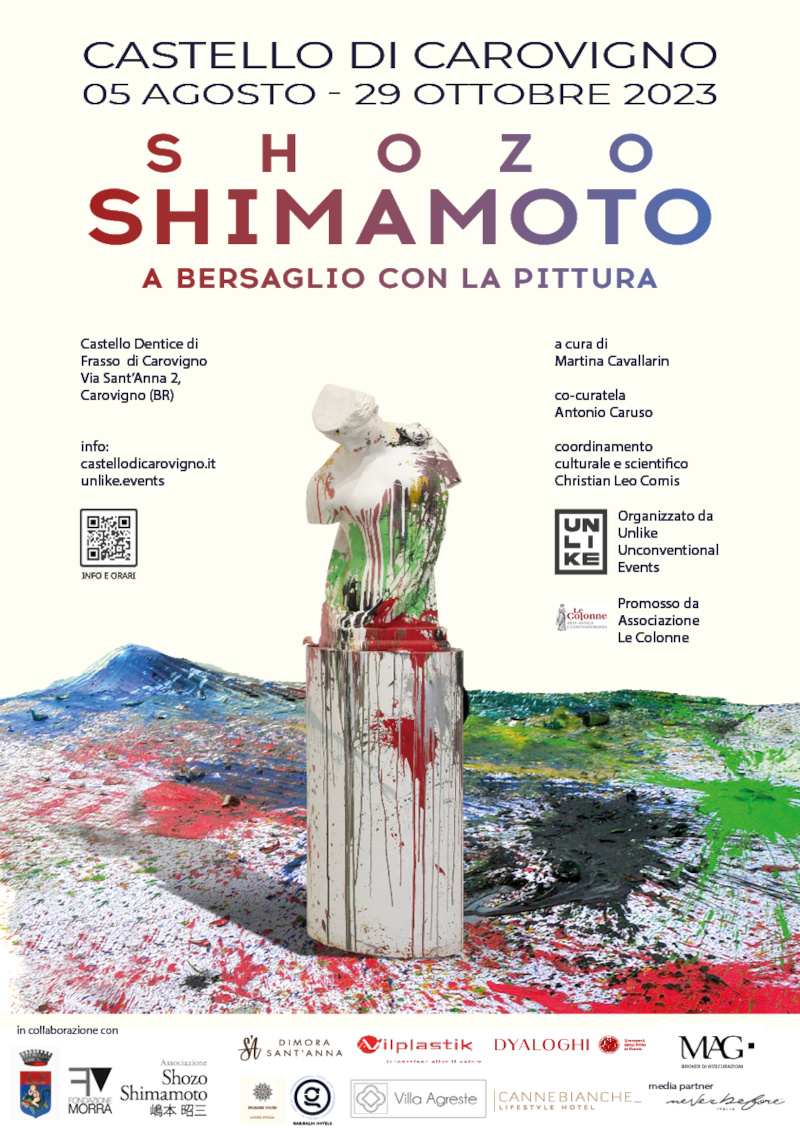 2023 Shozo Shimamoto - A Bersaglio con la Pittura - Shōzō Shimamoto